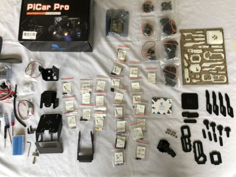 Adeept PiCar Pro Robot Car Kit – Part 2 Kit Parts - Robot STEM Kits